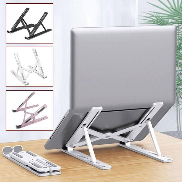 Adjustable Plastic Laptop Stand For Computer PC Tablet Table Support ...