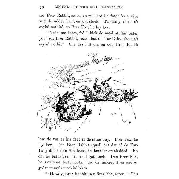Harris: Uncle Remus, 1895. /Nthe Wonderful Tar-Baby Story. Brer Rabbit ...