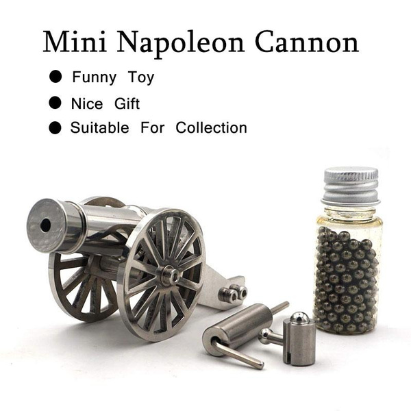 Military Collection Toy Napoleon Cannon Metal Desktop Model Artillery ...