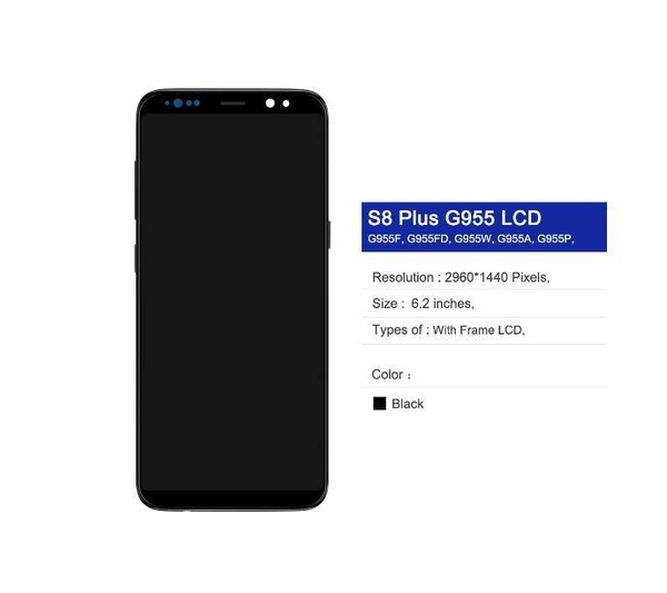 Black 6.2inch TFT LCD Display Touch Screen Digitizer Assembly With Frame Suitable For Samsung ...