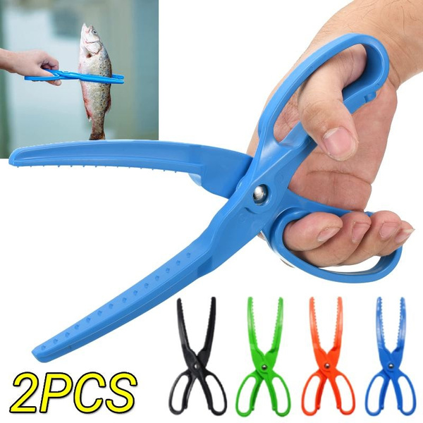 2PCS Plastic Floating Fish Clamp Grip Multi-Purpose Fishing Pliers ...