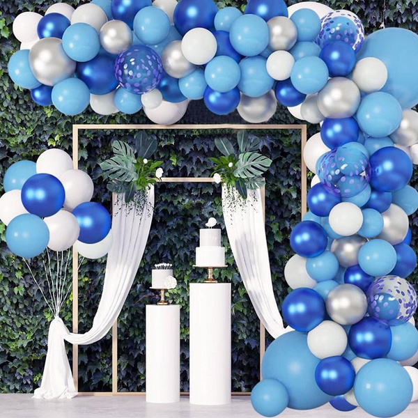 Blue Balloon Garland Kit Balloon Garland Arch Kit for Wedding Birthday ...