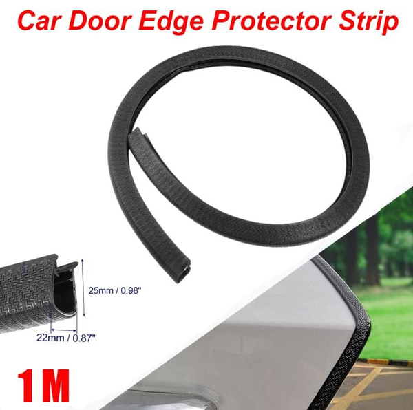 1m Car Door Edge Guards Universal Fit Rubber U Shape Car Door Edge ...