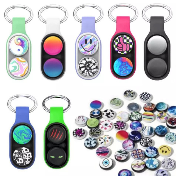 PopPuck Fidget Silicone Decompression Put Elastic Pop-up Magnets Series ...
