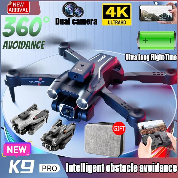 New K9Pro RC Unmanned Aerial Vehicle 4K Professional Dual Camera Wide ...