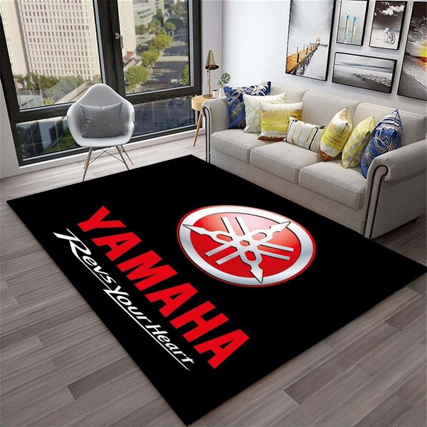 Motorcycle Logo Carpet and Rugs YAMAHA Fashion Printing Living Room ...