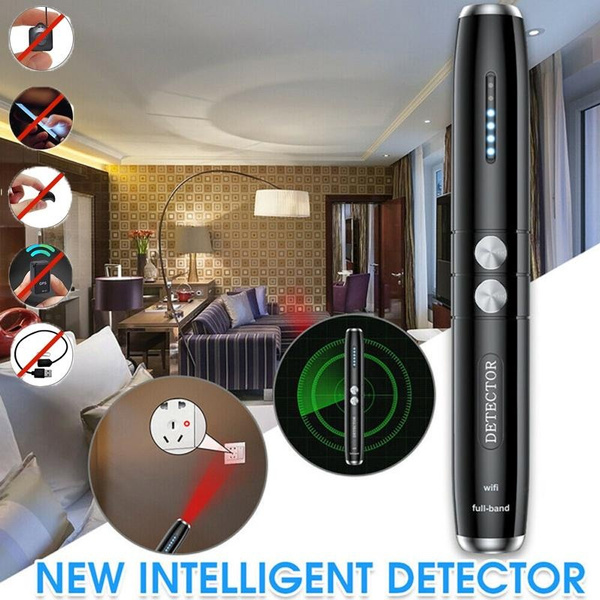 Intelligent Detector Anti-Spy Camera Wireless RF Signal Detector Audio ...