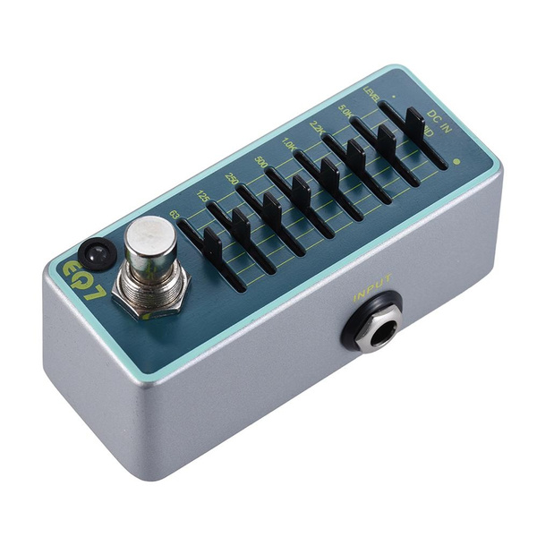 ENO EX EQ7 Guitar Equalizer Effect Pedal 7-Band EQ Full Metal Shell ...