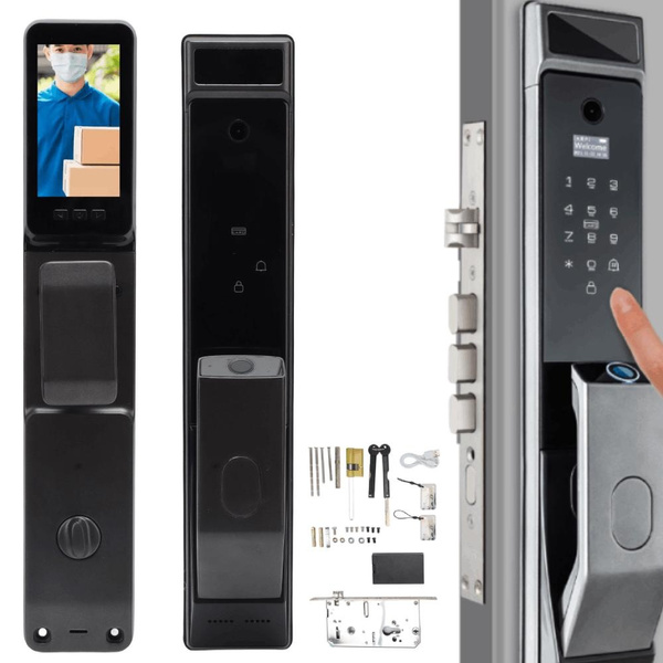 Smart Wifi Door Lock With 3D Face Recognition, Fingerprint Door Lock ...