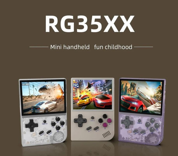 NEW Portable RG35XX Game Console 3.5-inch IPS high-definition screen ...