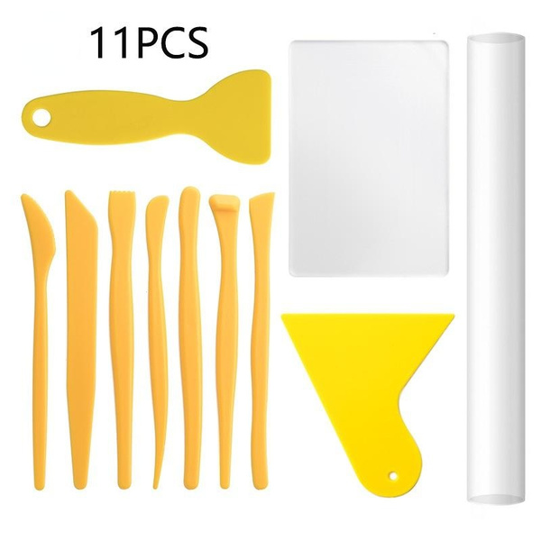11Pcs/set Clay Tools Pottery Ceramic Tools Carving Knife Scraper ...