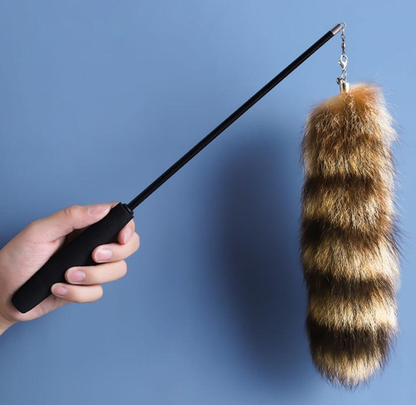 Fox Tail Cat Cudgel Three Section Retractable Fishing Rod Cat Cudgel ...