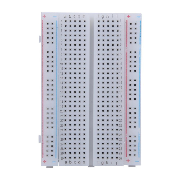 1PCS Universal Breadboard 400 Tie-Points Solderless PCB Bread Board ...