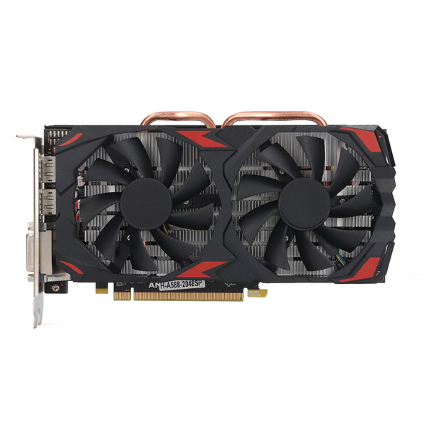 RX 580 8GB 256BIT Computer Gaming Graphics Cards Plug And Play Graphics ...