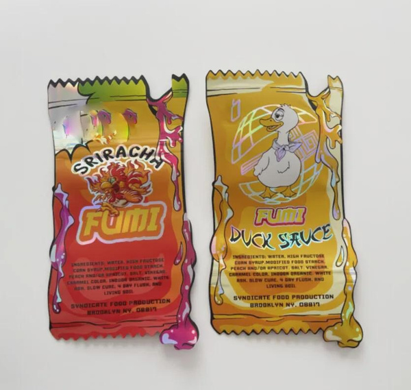 SRIRACHA Special shaped packing bag premium 3.5g mylar package ...