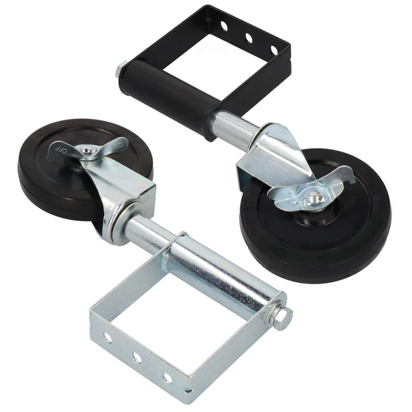 Gate Wheel Spring Caster, Multi-Function Damping Aluminum Caster, Heavy ...