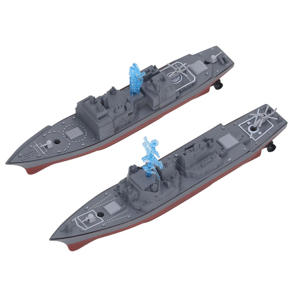 Remote Control Ship, Powerful Motor RC Warship Waterproof Droplet ...