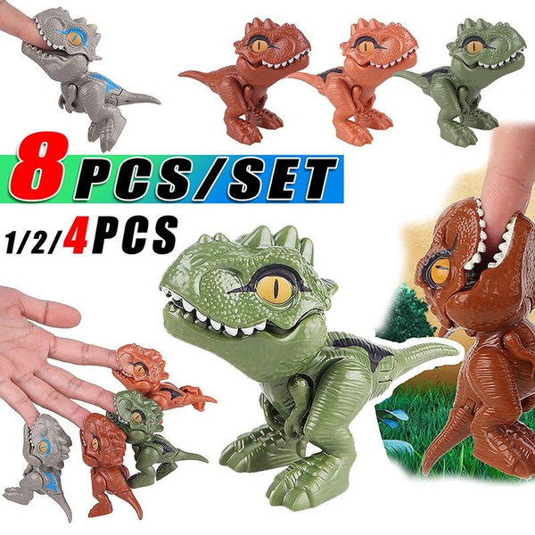 Finger Dinosaur Egg Toy Creative Tricky Tyrannosaurus Model Dinosaur ...