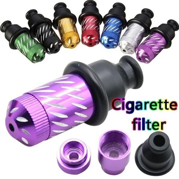 7 Colors 53mm Metal Nipple Smoke Metal Pipes Creative Smoking Pipe Herb ...