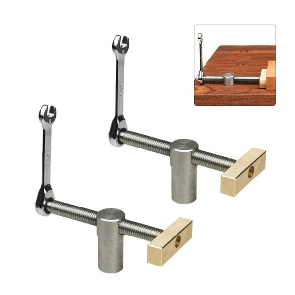 Woodworking Desktop Vise Clamp Tenon Desktop Ratchet Locking ...