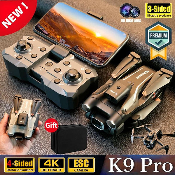 K9 PRO 4K Mini Drone Professional HD Camera Optical Flow Localization ...