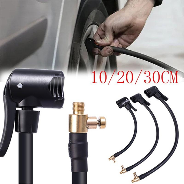 10/20/30cm Bike Motorcycle Car Tire Air Inflator Tube Connection Quick ...