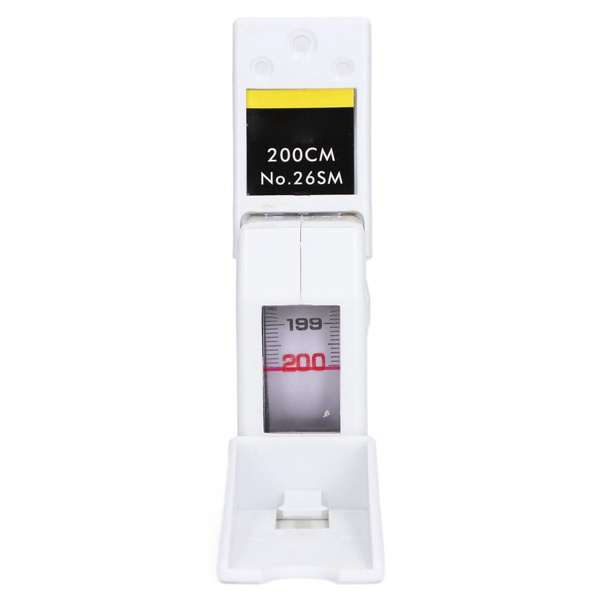 Height Meter, Wall Mounted 200cm System White Stature Altimeter ...