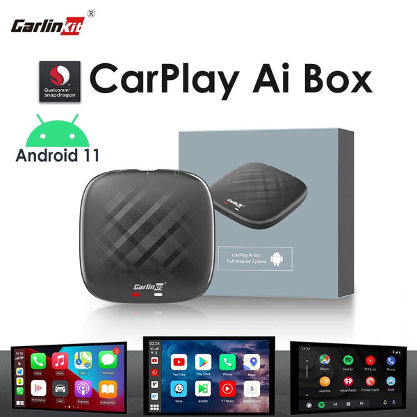 CarlinKit Mini CarPlay Ai Box Android 11 TV Box 3+32GB Wireless CarPlay ...