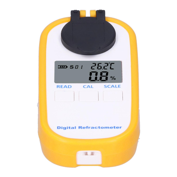 Portable Digital Brix/ Tester Refractometer Measurement Tool Accessory ...