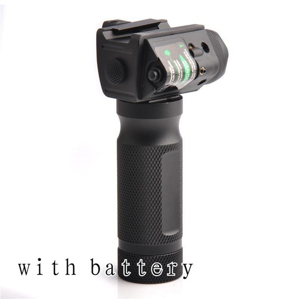 Tactical Foregrip Flashlight With Red or Green Laser sight for hunting ...