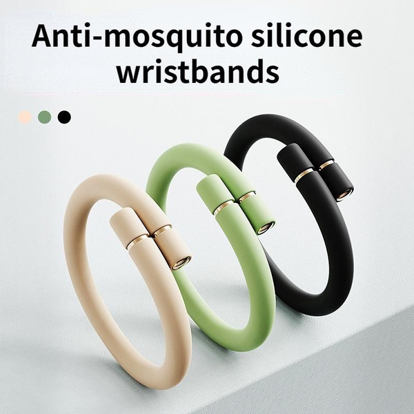 Anti Mosquito Vitality and Mosquito Repellent Silicone Bracelet with ...