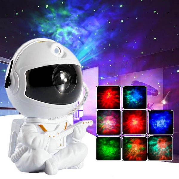 Star Projector Galaxy Night Light - Astronaut Space Projector, Starry ...