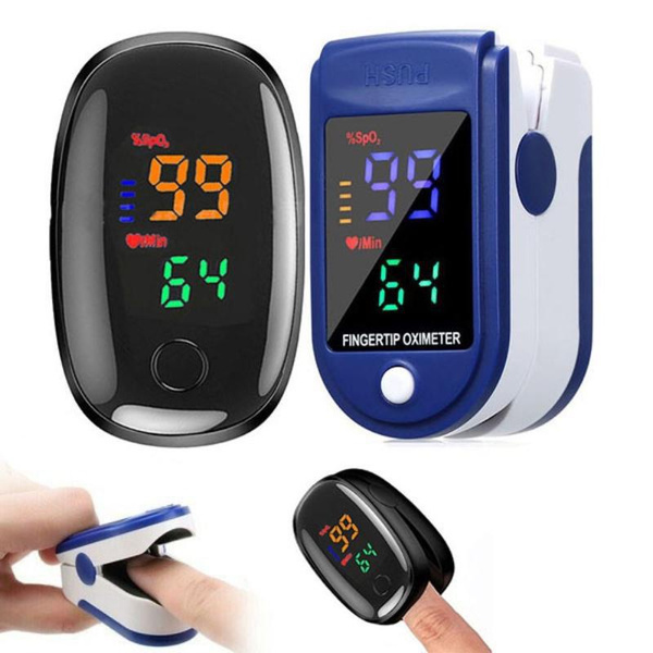 New OLED Pulse Oximeter Monitor Finger Clip Pulse Oxymeter Digital ...
