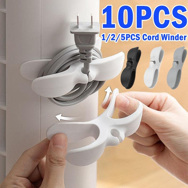 10/5/2/1Pcs Cord Winder Organizer Clips Cable Reel Organizer Kitchen ...