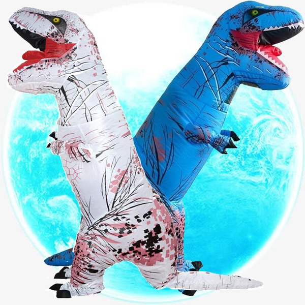 Inflatable Dinosaur T REX Costumes for Kids Adult Blowup Dinosaur ...