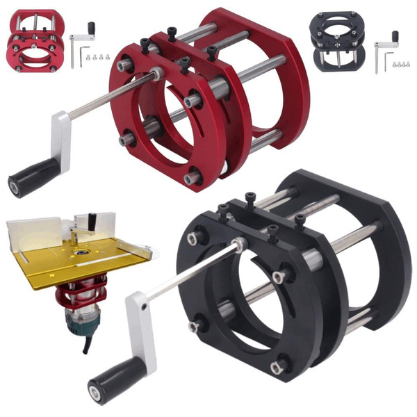 Router Lifting 4 Jaw Metal Milling Table Lift System For Electric ...