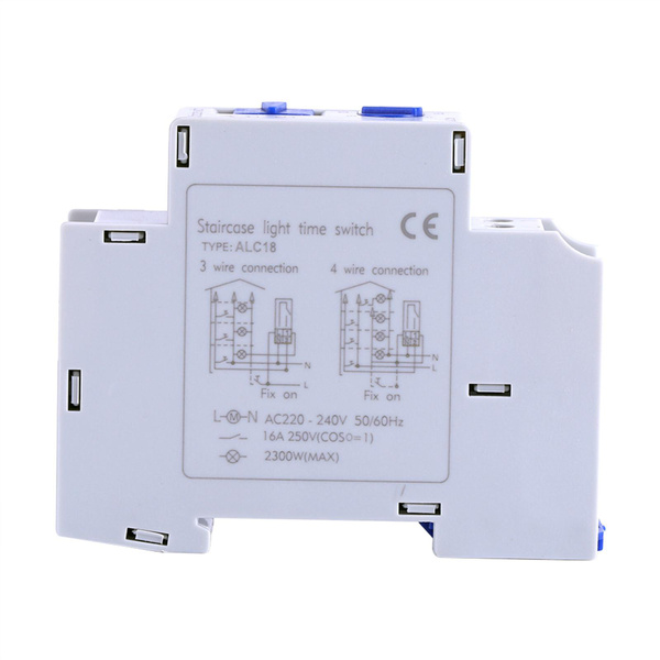 Time Switch, AC 220-240V Mechanical Home Appliance Staircase Electronic ...
