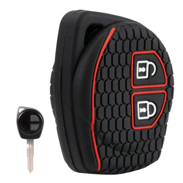 2 Button Silicone Car Remote Key Fob Case Cover For Suzuki Swift Wagon ...