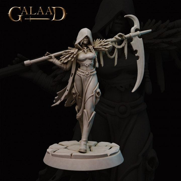 Female Reaper,Role Playing Games,Resin Miniature,DnD Tabletop Gaming ...