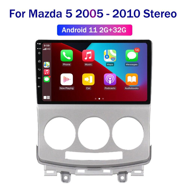 32G Android 11 Car GPS Navigation Wifi Radio Stereo Player For Mazda 5 ...