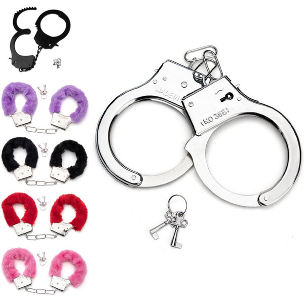 Adullt Toys for Couples Sex SM Metal Handcuffs Erotic SM Handcuffs Sex ...
