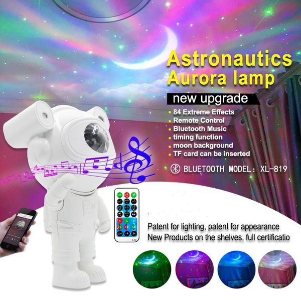 Newly Upgraded Astronaut Bluetooth Speaker LED Phantom Star Space ...