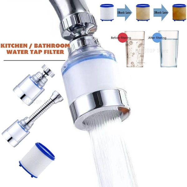 New Kitchen Faucet Pressurized Bubble Filter To Remove Chlorine Heavy ...