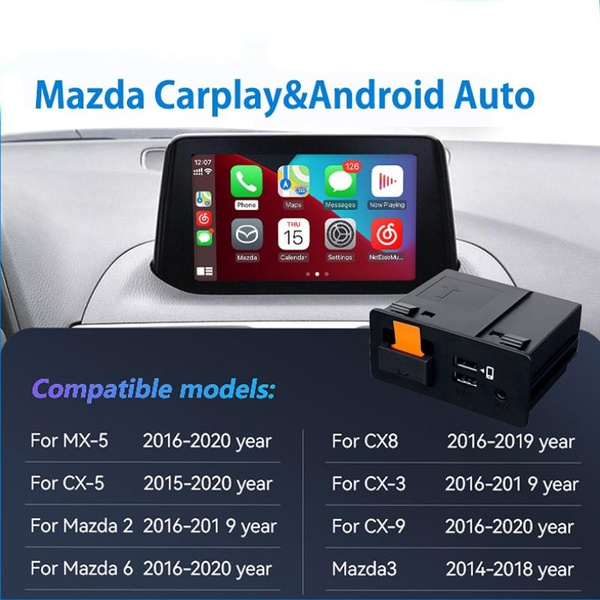 Wired CarPlay Android Auto USB Adapter OEM for Mazda Carplay Hub Mazda ...