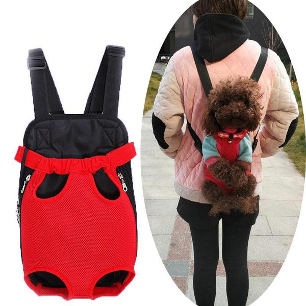 Pet Carrier Backpack for Small Medium Dogs Puppies Adjustable Dog Front ...