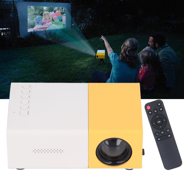 US/EU/UK/Australia Plug Mini Projector Portable Mini 24 To 60 Inch ...