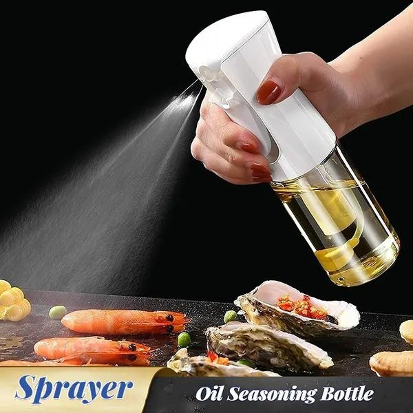 200/300ml Cooking Oil Sprayer,Plastic Portable Oil Spray Bottle Can Be ...
