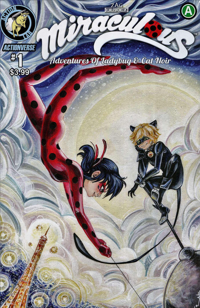 Miraculous: Adventures of Ladybug and Cat Noir #1C VF ; Action Lab ...