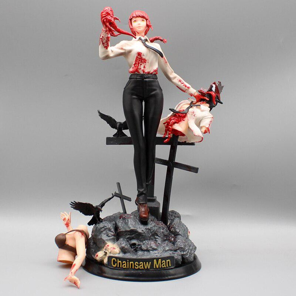 Chainsaw Man Makima Clothes Removable Figure Denji Anime Figures Hentai ...