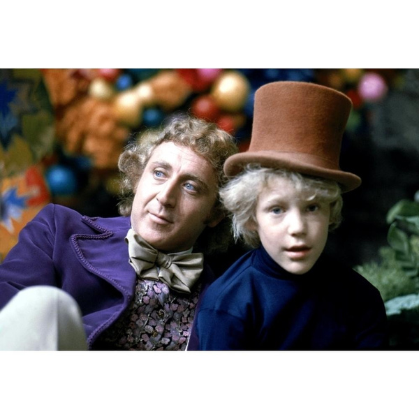 Willy Wonka And The Chocolate Factory Gene Wilder Peter Ostrum 1971 Photo Print (8 x 10) | Wish